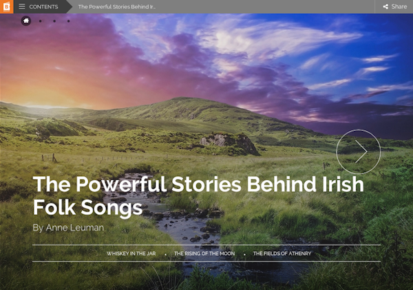 The Powerful Stories Behind Irish Folk Songs - Brojure Bits