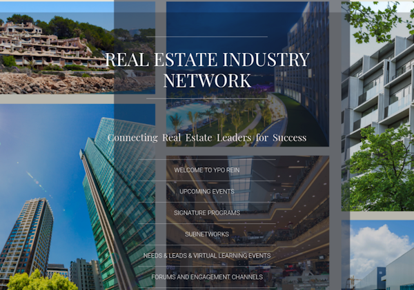 REAL ESTATE INDUSTRY NETWORK - YPO Networks
