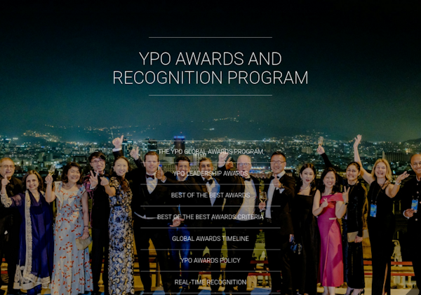YPO Awards and Recognition Program - YPO