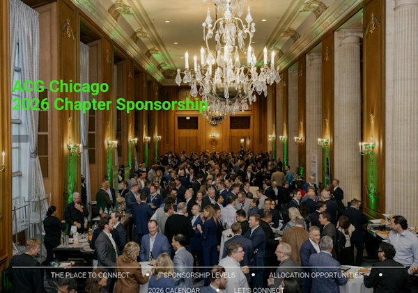 ACG Chicago 2026 Chapter Sponsorship - ACG Chicago